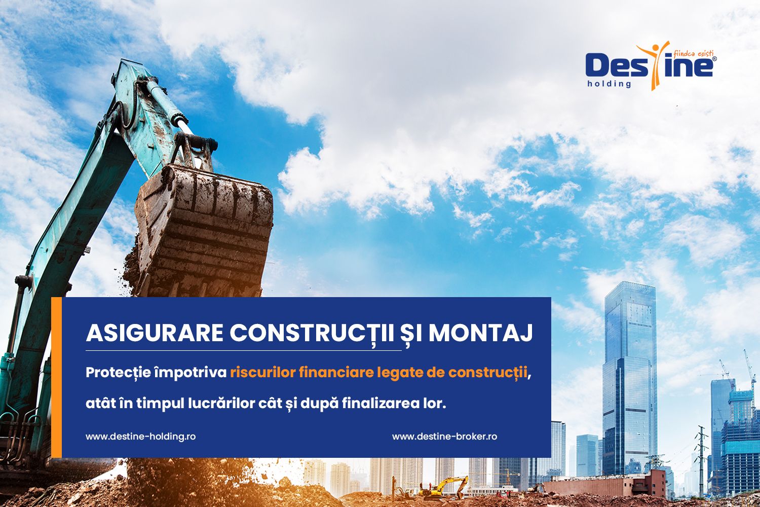 Constructii montaj: polita de asigurare - Destine